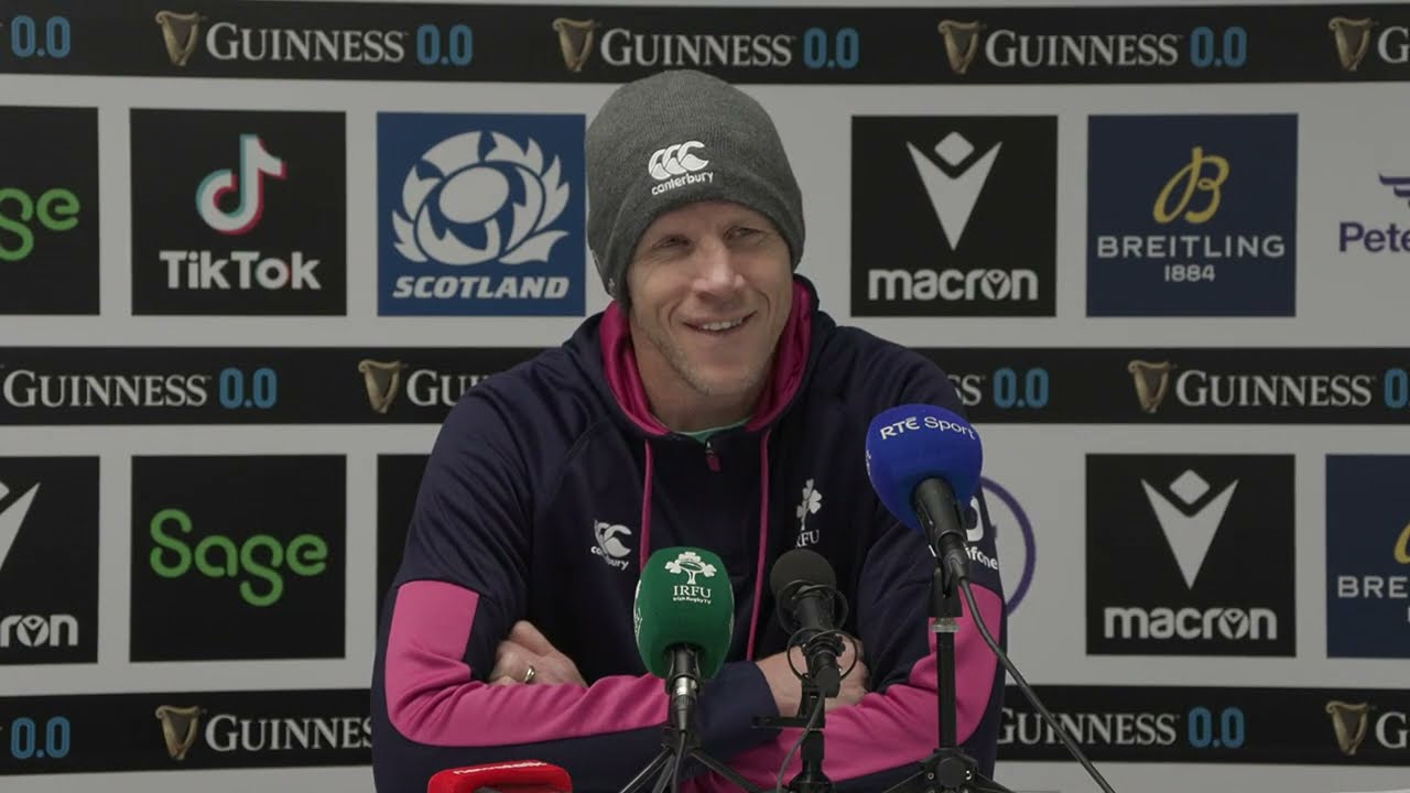 𝐏𝐑𝐄𝐒𝐒 𝐂𝐎𝐍𝐅𝐄𝐑𝐄𝐍𝐂𝐄 | Simon Easterby at Murrayfield. - YouTube