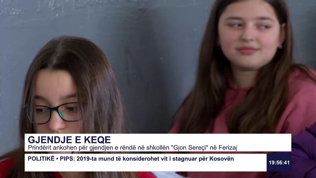 Prindërit ankohen për gjendjen e rëndë në shkollën "Gjon Sereçi" në ...