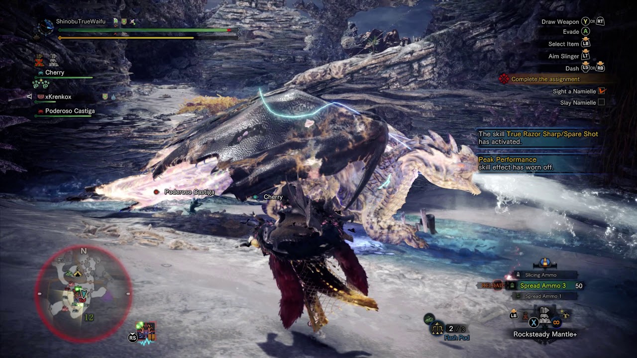 Monster Hunter World - Namielle - YouTube