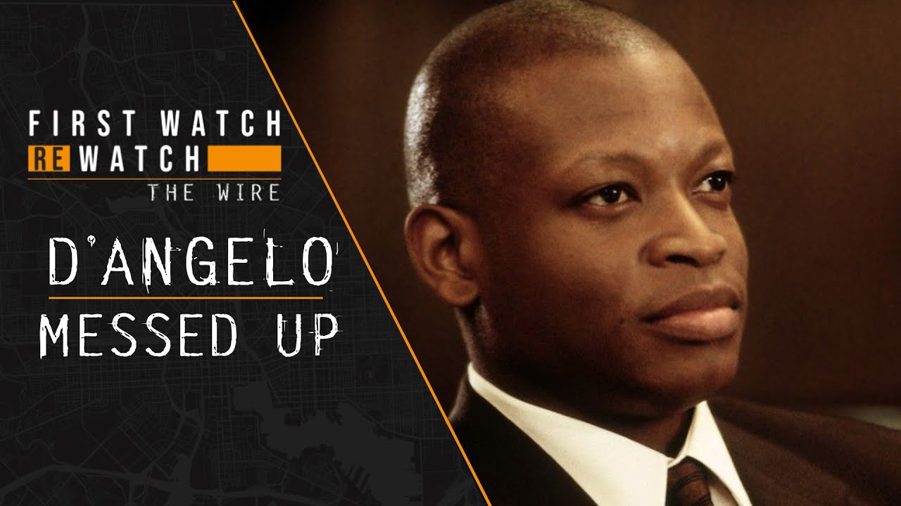 When D'Angelo Gets Out Of Jail | First Watch ReWatch - The Wire - YouTube