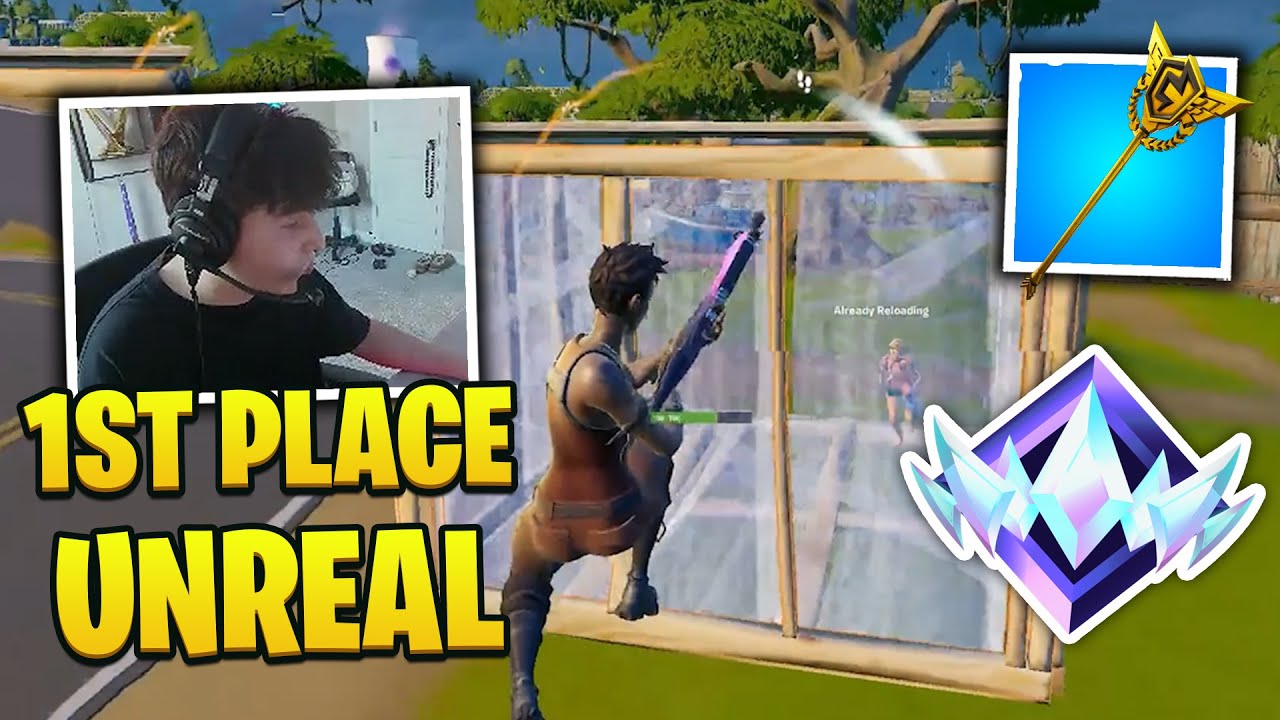 Cooper Road To 1ST Place Reload UNREAL Ranked with FNCS Pickaxe - YouTube