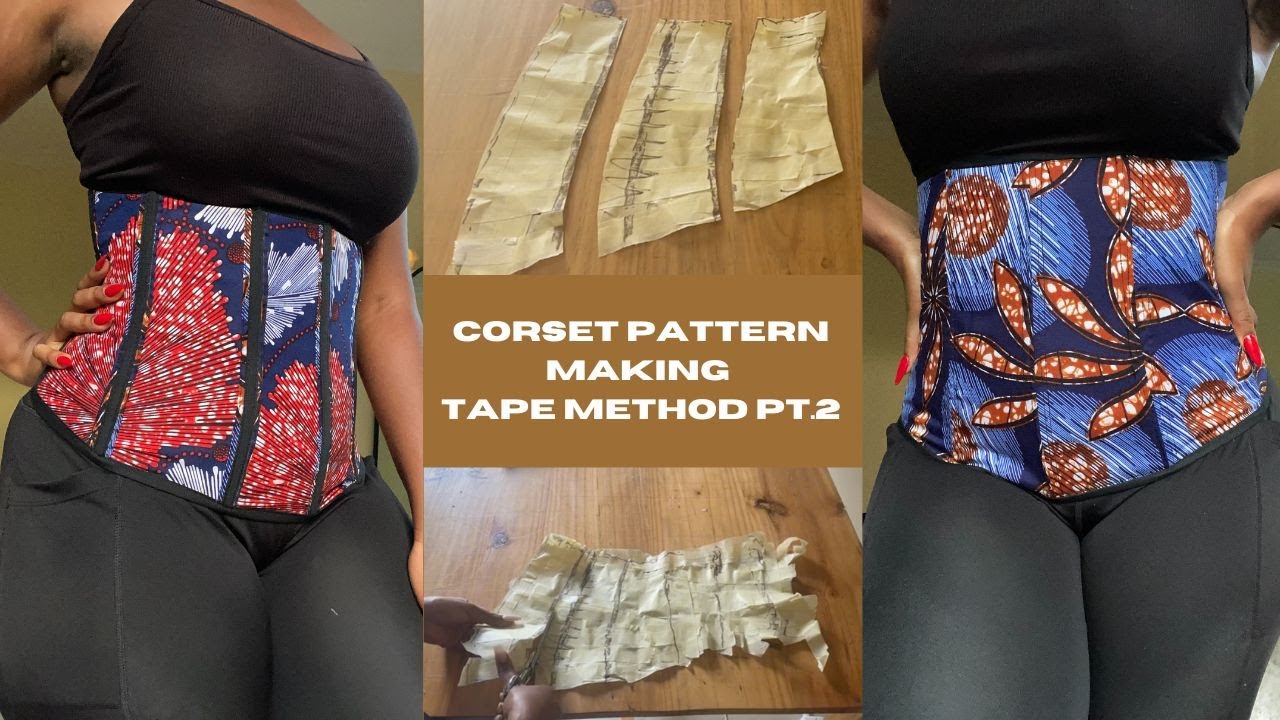 Pattern Making: Waist Training Corset Edition Pt.2| Pattern Making ...