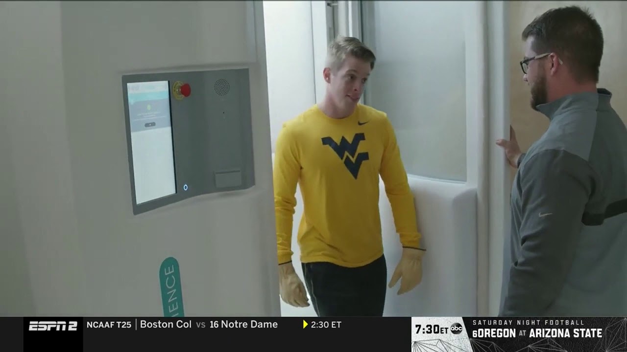 WVU RNI Human Performance Lab featured on ESPN - YouTube