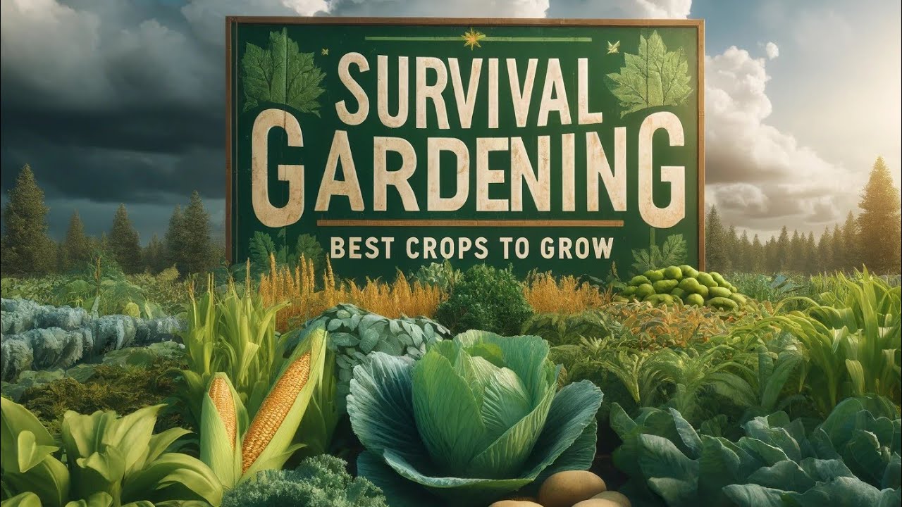 Survival Gardening: Best Crops to Grow for Preppers - YouTube