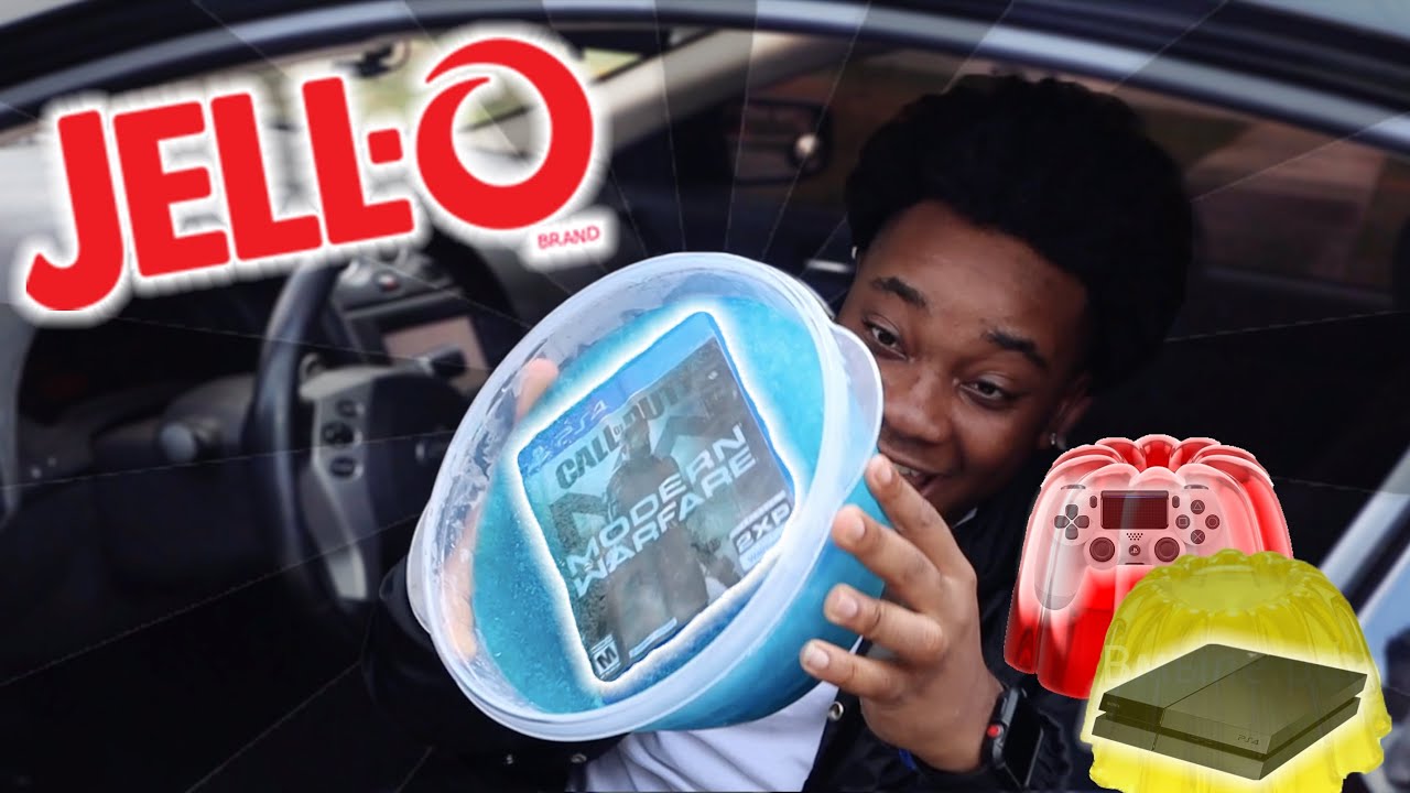 PS4 Gaming System in JELLO *prank* (HE SNAPPED) - YouTube