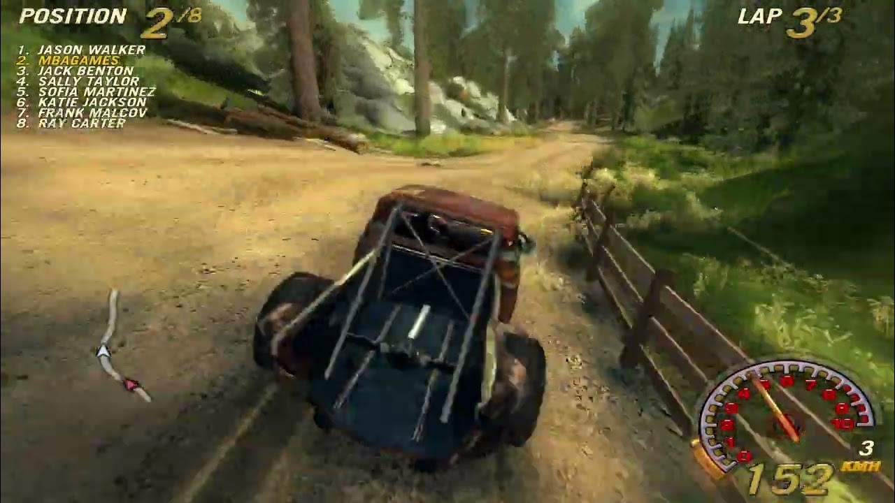 FlatOut 2 Gameplay: Derby Initial Cup (wreck based) - YouTube