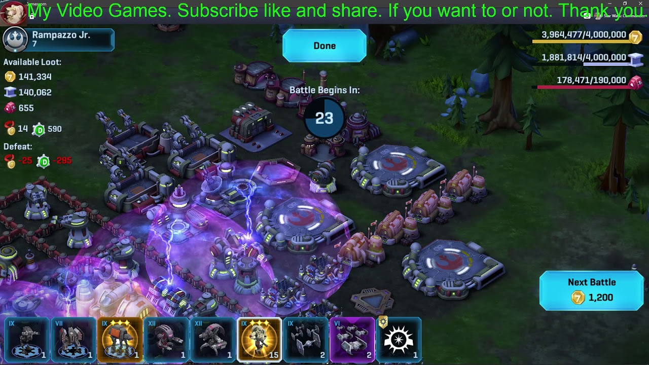 (01) Star Wars Commander Attack - YouTube