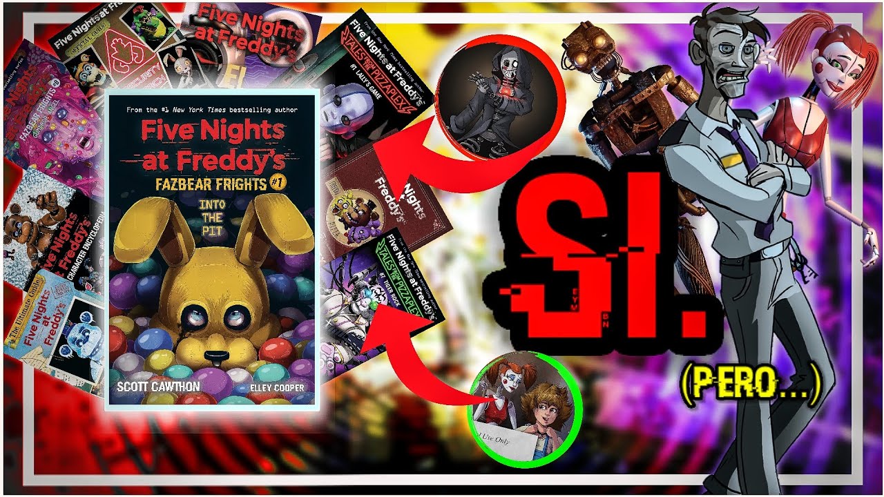 Entonces… ¿Los LIBROS De FNaF Son CANON? - YouTube