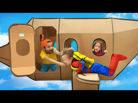 Mike becomes a pilot and saves his friends -  best stories for kids
