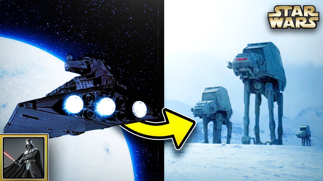 Star Wars: Wie kamen AT-ATs auf die Planeten? [Canon + Legends] - YouTube