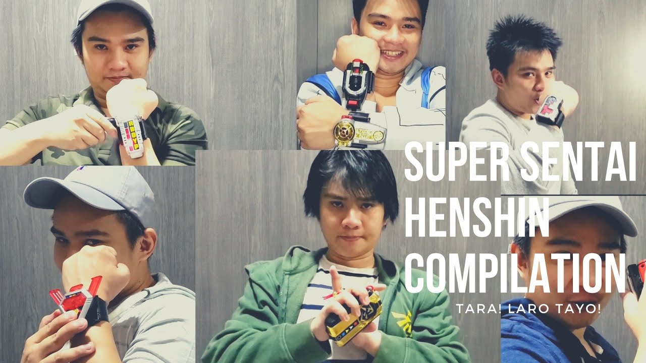Super Sentai Henshin Compilation - YouTube