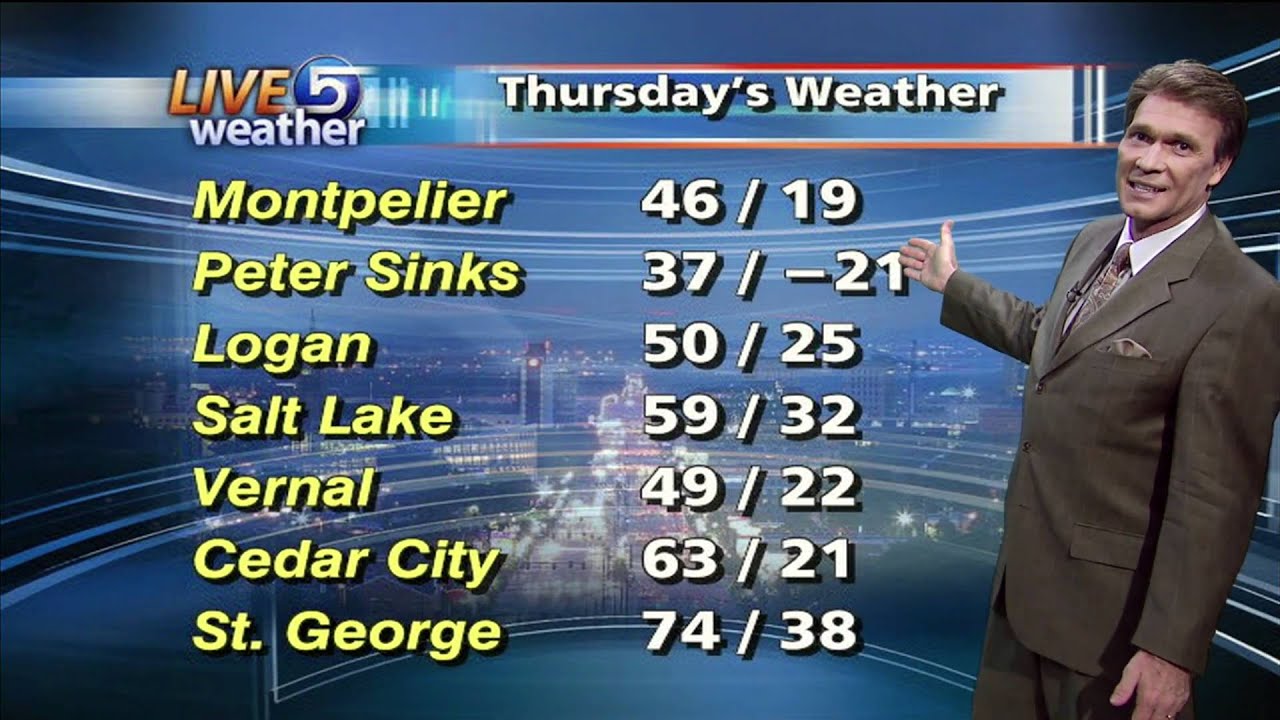 Dan Pope Evening Weather KSL-TV 10.27.2010 - YouTube