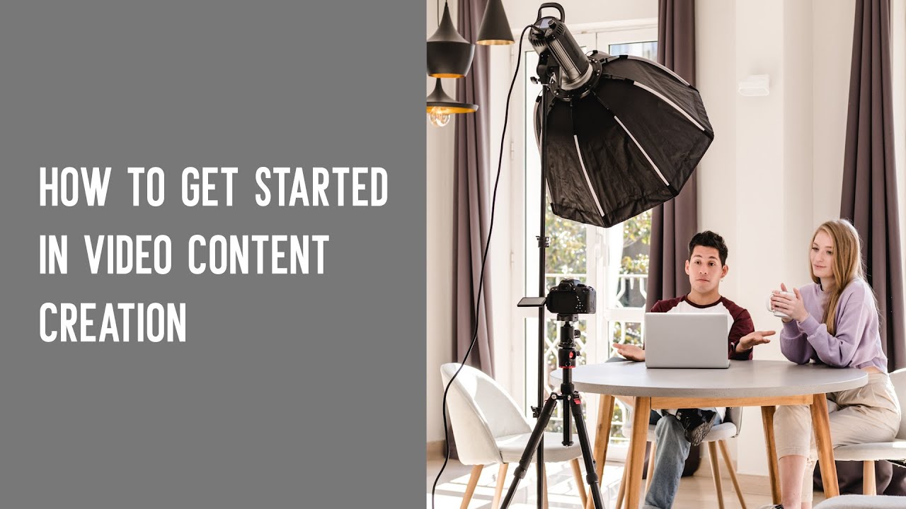 How to get started in video content creation - YouTube
