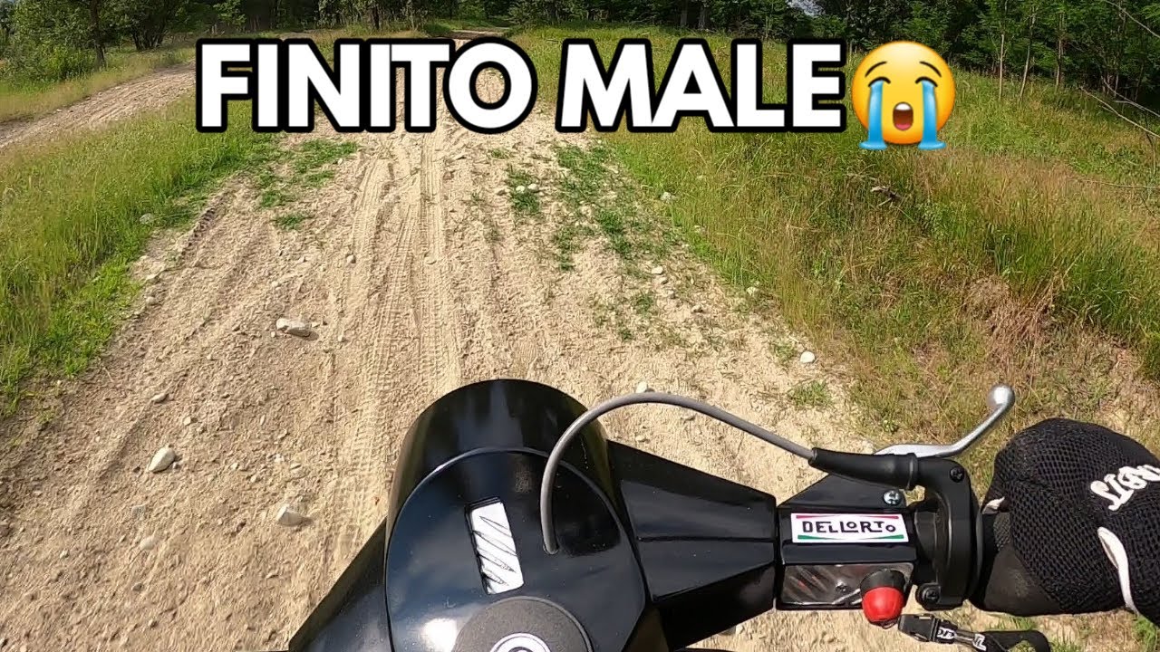 PRIMA VOLTA CON LA VESPA DA CROSS!!! BY CILLA32 - YouTube