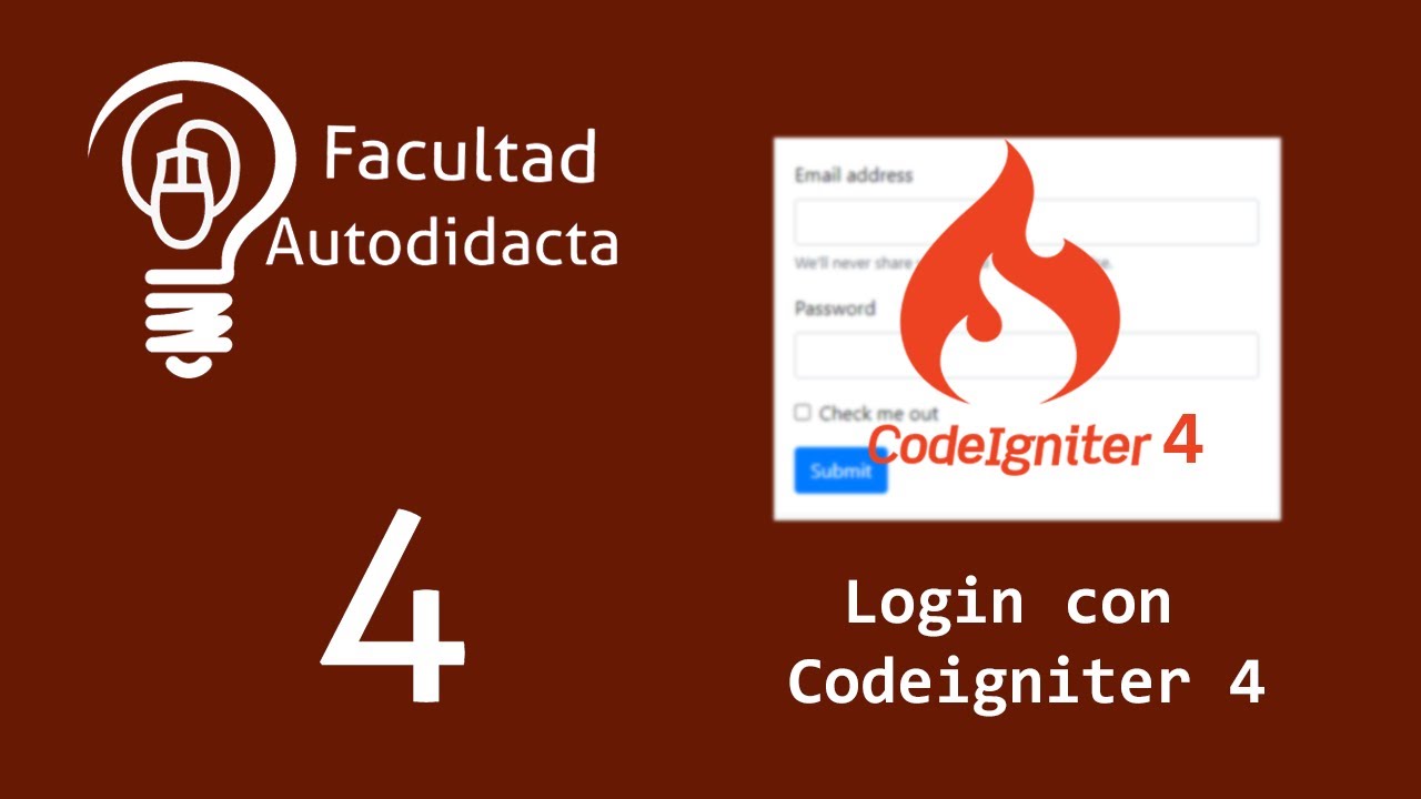 Login con Codeigniter 4 | Validar y crear sesión de usuario. Cap 4 ...