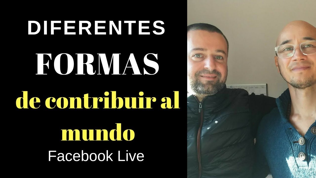 Diferentes formas de contribuir - YouTube