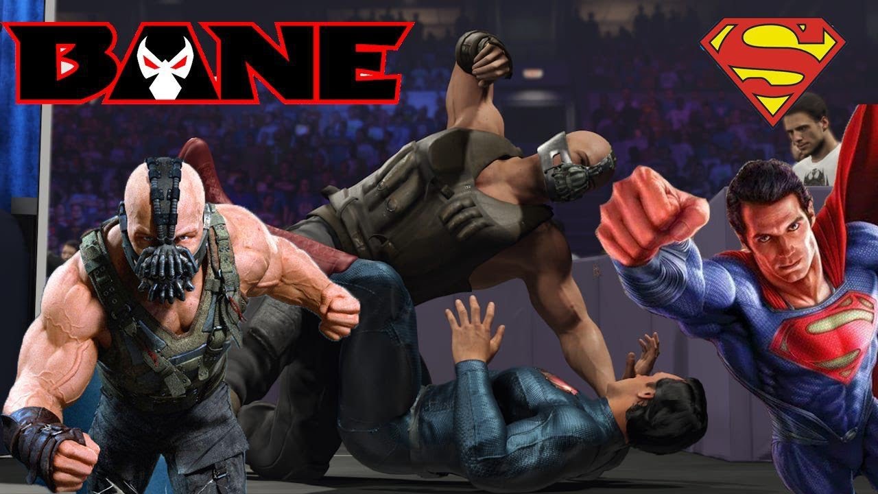 WWE 2K23: SUPERMAN vs BANE Semifinal 5# - YouTube
