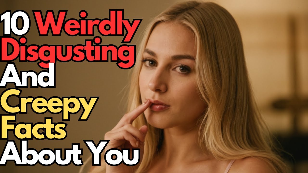 10 Weirdly Disgusting And Creepy Facts About You - YouTube