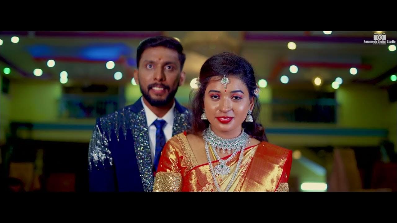Telugu Wedding Teaser at Kanchi Kamakshi Kalyana Mantapam, Hindupur | Lokesh & Manasa - YouTube