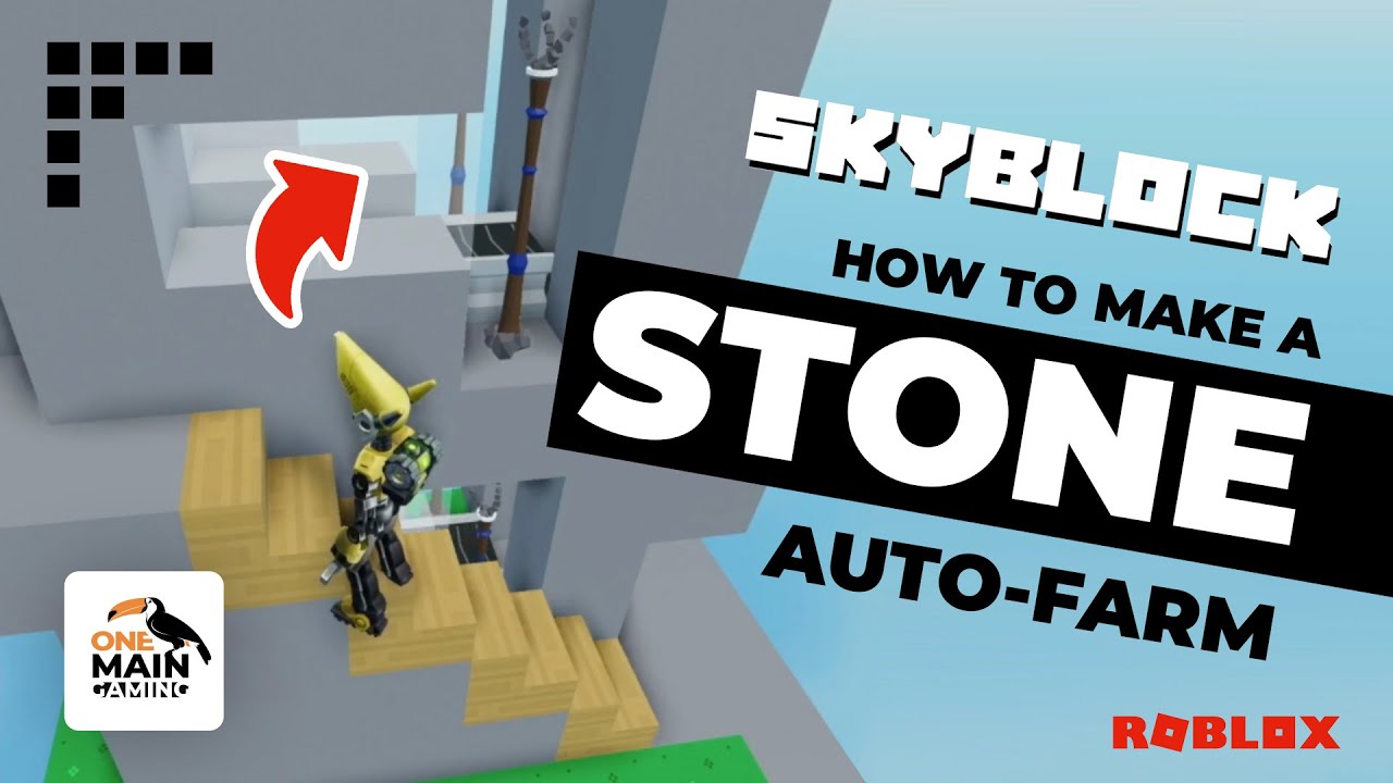 How to build a stone auto farm - YouTube