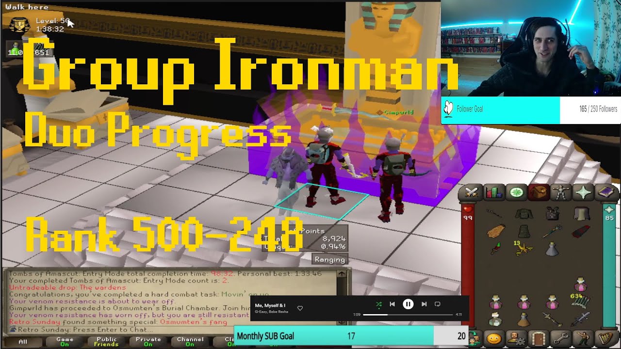 OSRS Group Ironman Duo Progress - Episode 2 (Retro Sunday) - YouTube