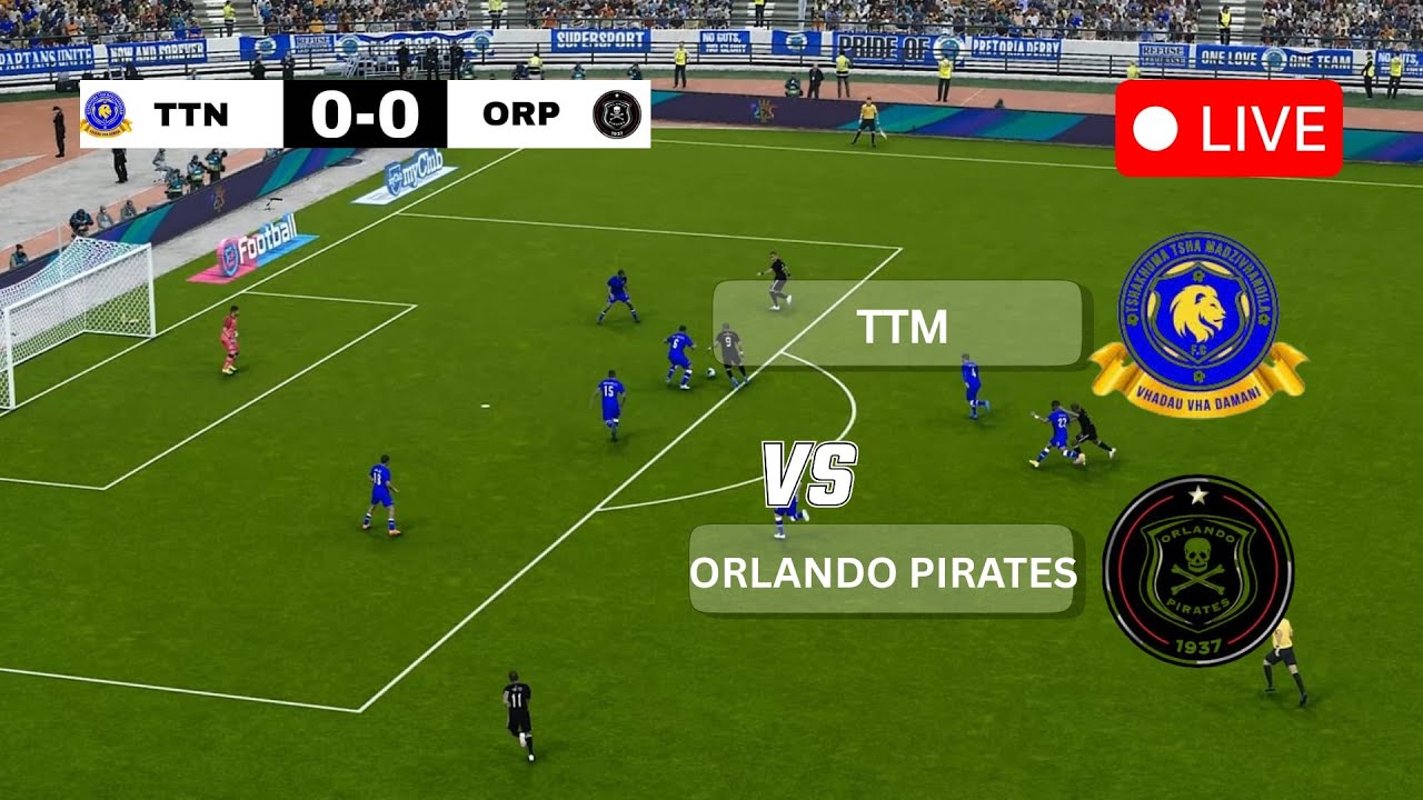 🔴 Orlando Pirates vs TTM FC | Nedbank Cup 2026 Knockout Clash | PES 21 ...