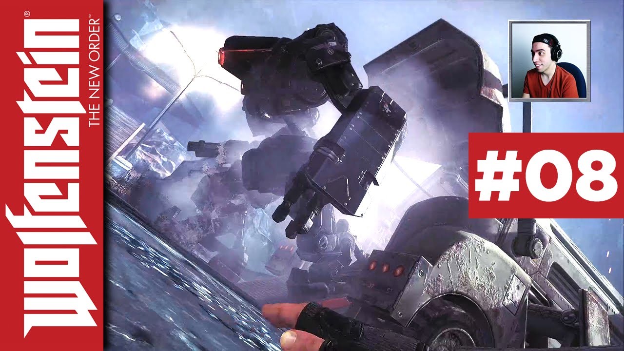 Wolfenstein: The New Order - ROBOTS GIGANTES!! Capitulo 3 (Parte 2 ...