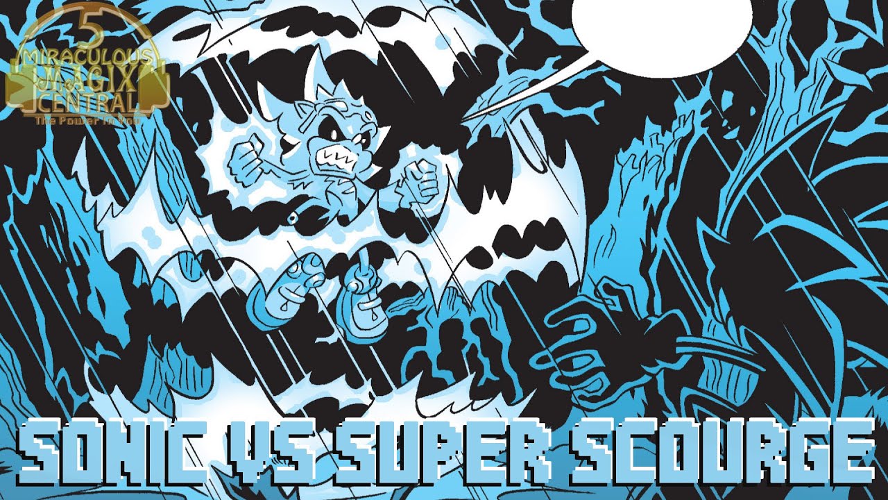 Super Scourge Vs Super Sonic