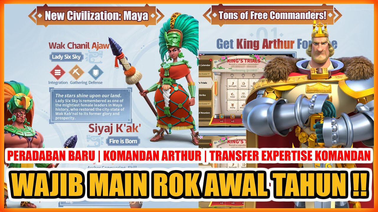 PERADABAN BARU ROK | TRANSFER EXPERTISE | KOMANDAN ARTHUR GRATIS | KODE ...