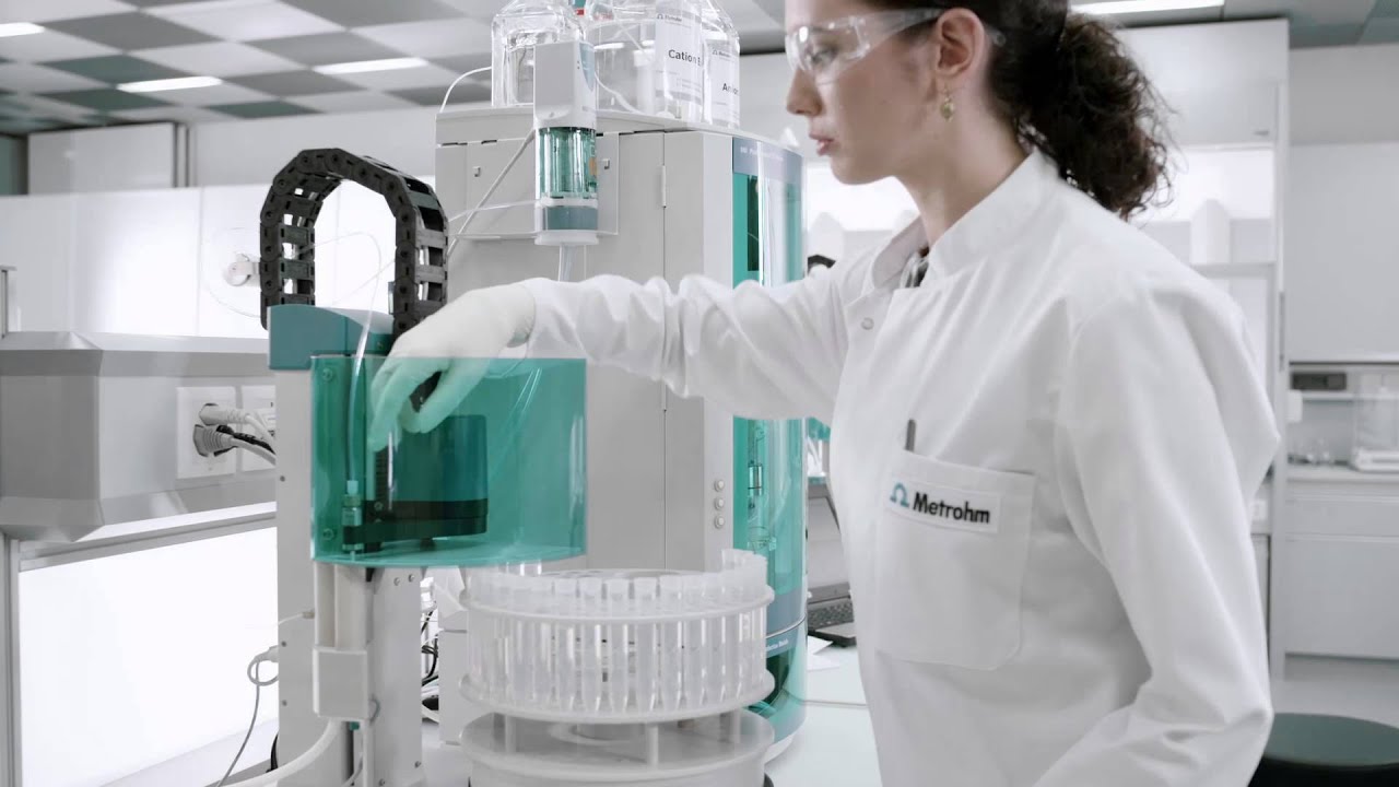 Metrohm ion chromatography with inline sample preparation - YouTube