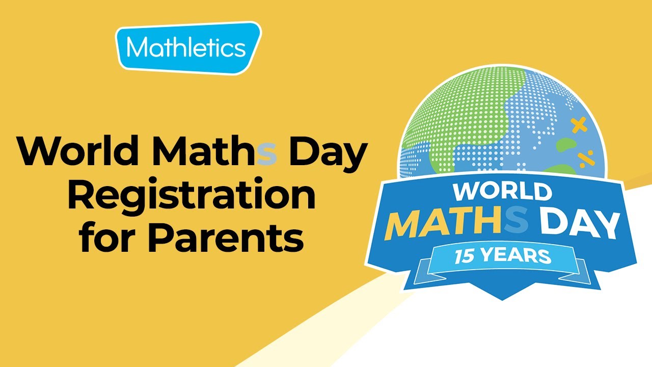 How to Register your Child for World Maths Day - YouTube