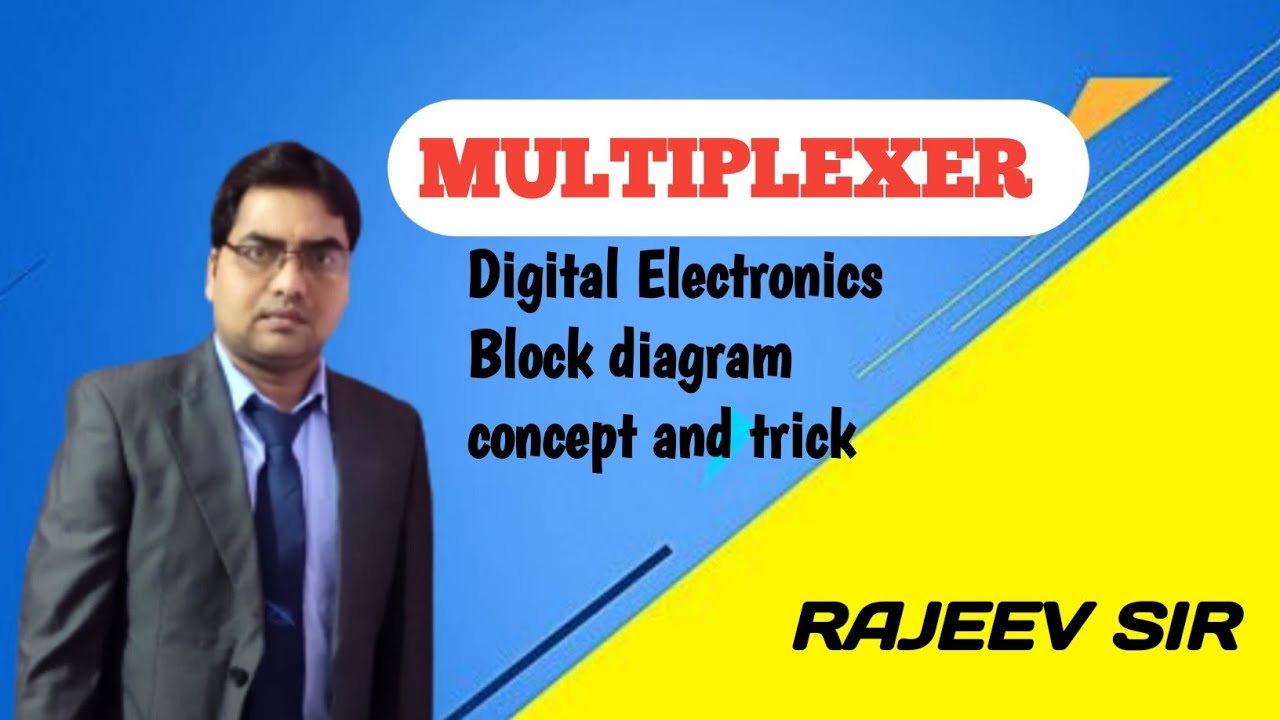 Digital Electronics ll Multiplexer ll Block diagram ll Logic Symbol ll ...