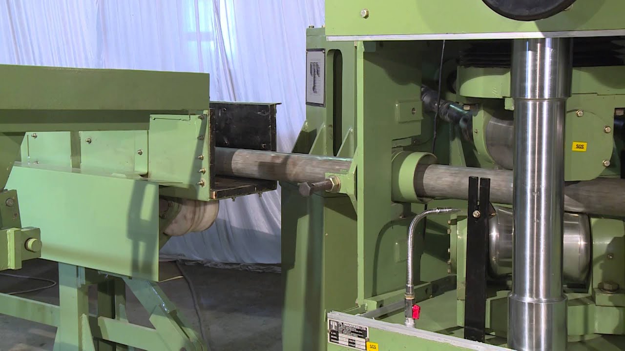 ITL - TUBE STRAIGHTENING MACHINE - 10 ROLL- TSM40 - YouTube