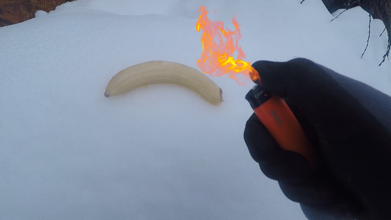 Can Banana fire? - YouTube