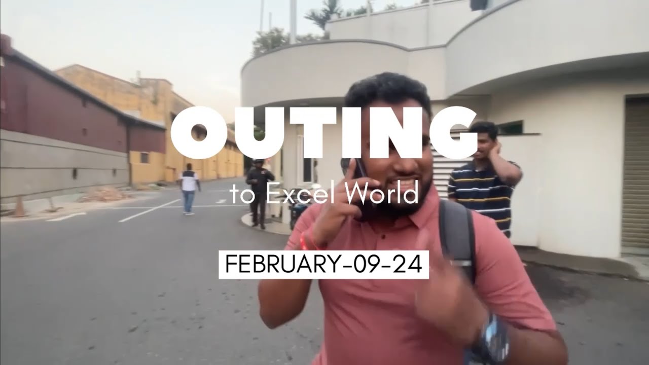 Outing | Excel World Entertainment Park with office mates | TnR Vlogs ...