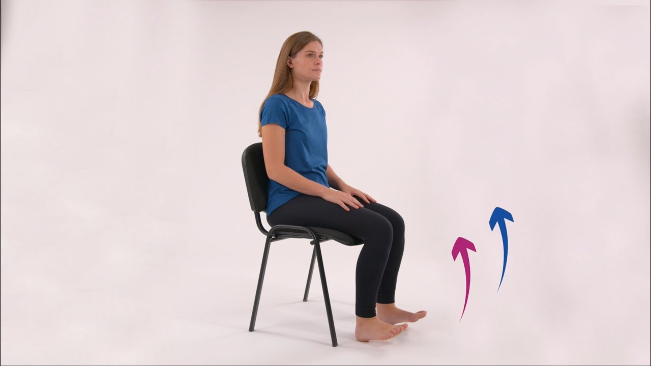 Bedside Chair Exercises Lower Body - YouTube