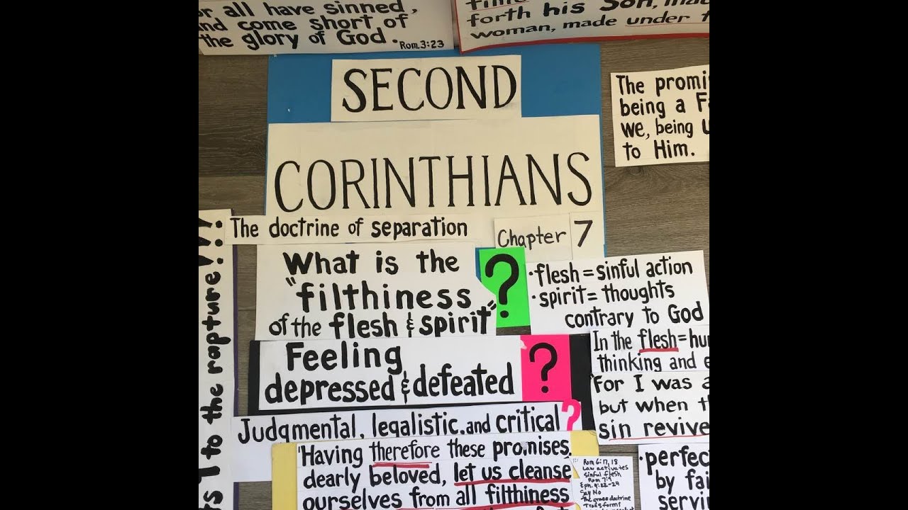 2 Corinthians Chapter 7 (short version) - Marianne Manley - YouTube