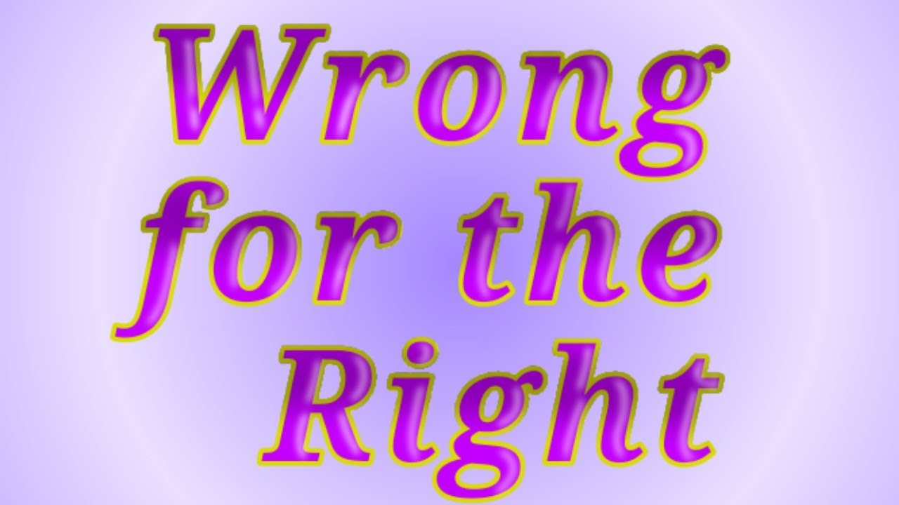 Secret Meme - Up coming series (Wrong for the Right - YouTube