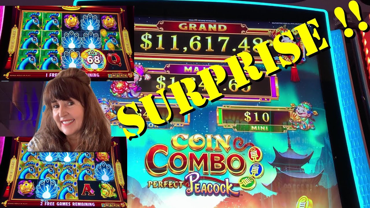 PERFECT PEACOCK COIN COMBO SLOT MACHINE !!! 🔥 AMAZING FREE GAMES ...