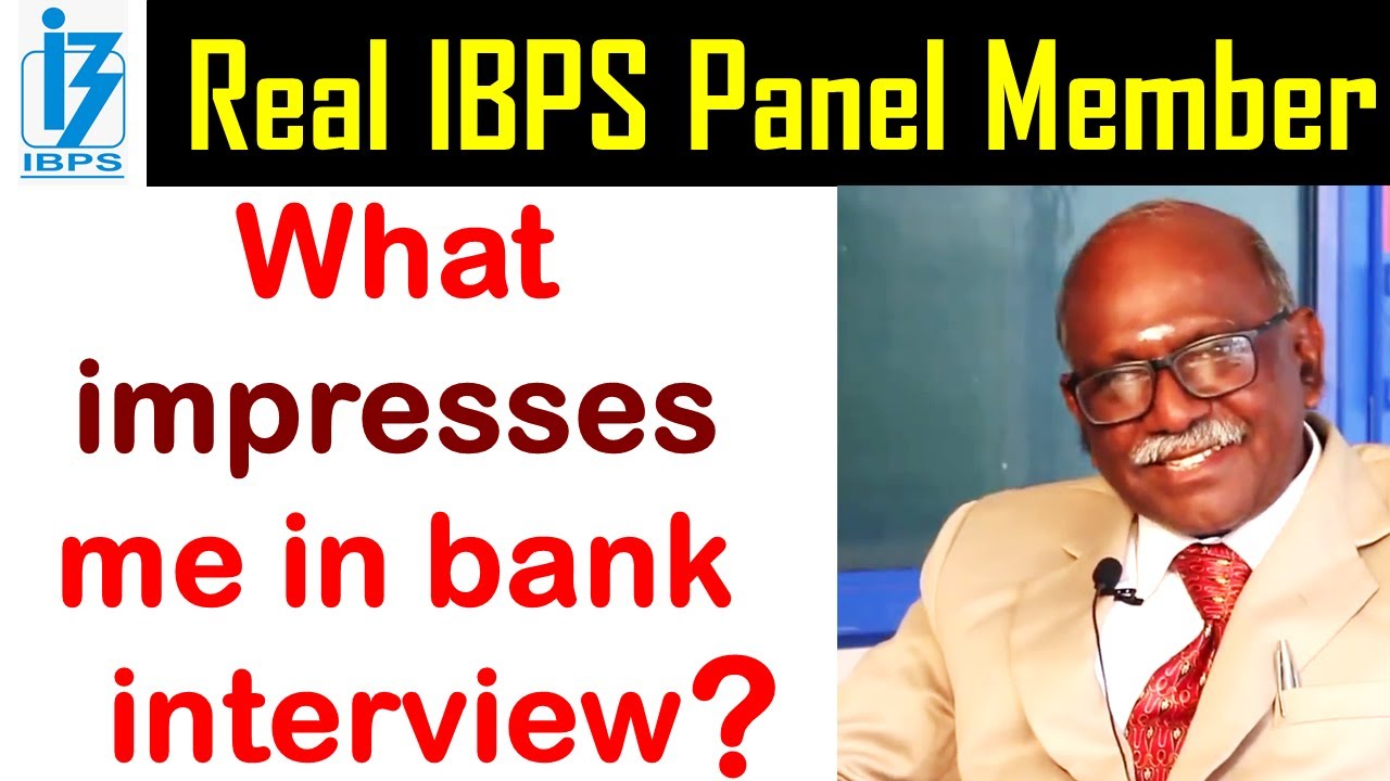What impresses the panel member of bank interview | SBI PO Interview ...