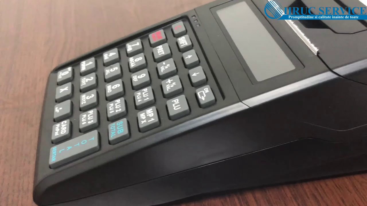 Prezentare Casa de Marcat Datecs WP-50 (NOU!) - YouTube