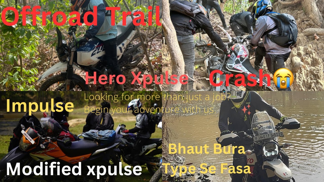 Indian Dirt Bikes Hero Xpulse 200 4V Offroad |Crash |xpulse offroad ...