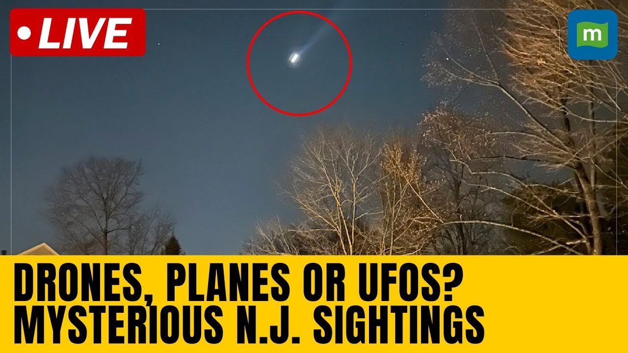 Live: US residents baffled as mysterious drones and orbs seen in skies ...