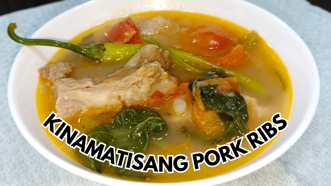 Kinamatisang Baboy | HOW TO COOK PORK RIBS KINAMATISAN - YouTube