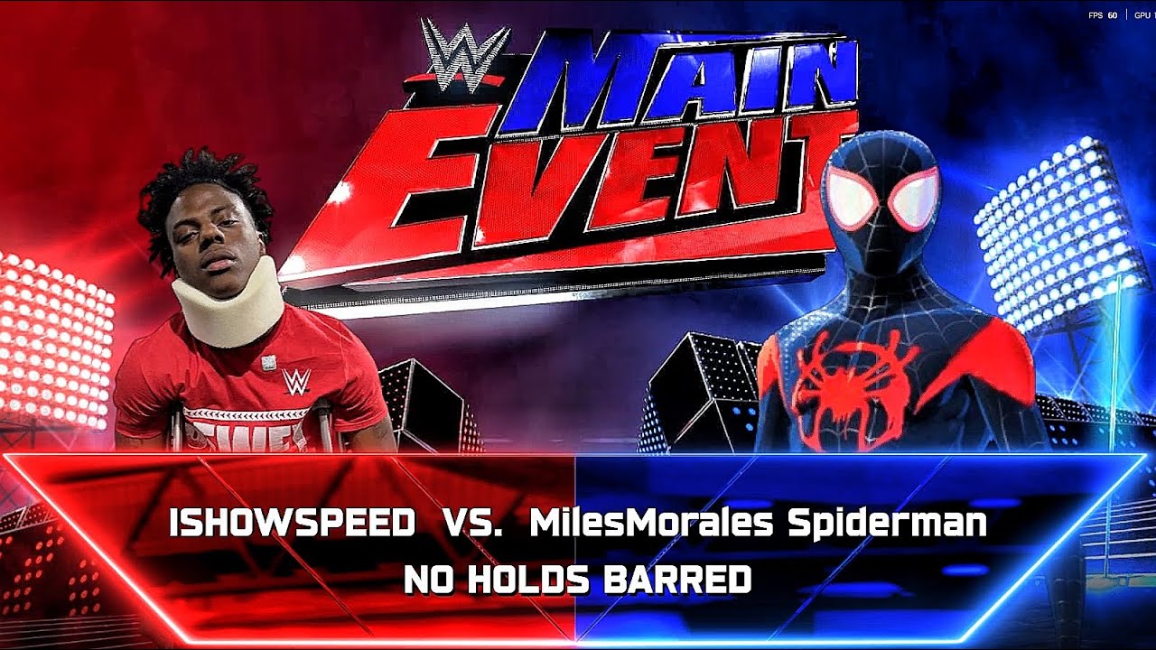 IShowSpeed vs. SPIDER-MAN! No Holds Barred (Marvel vs. YouTube) - YouTube