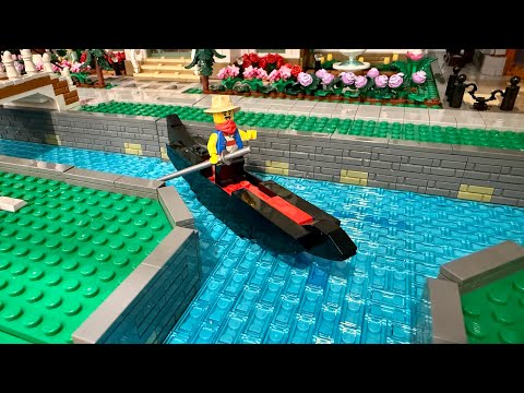 Our BEST LEGO CANAL! Sooo Clean!