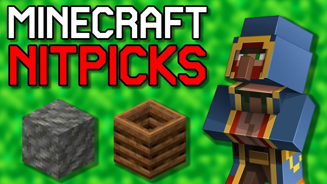 My Nitpicks About Minecraft! - YouTube