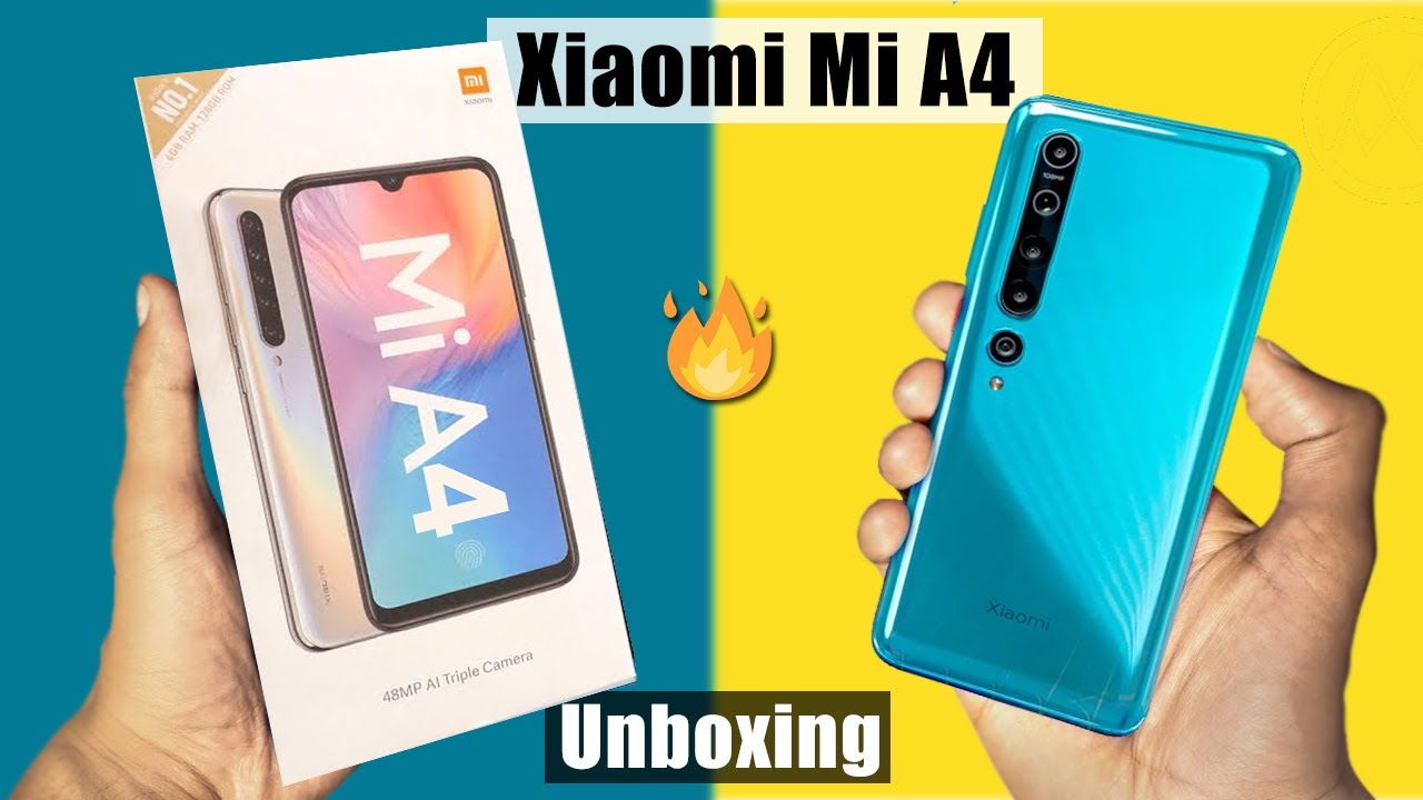 Xiaomi Mi A4 Unboxing & First Look - Best in Budget? - YouTube