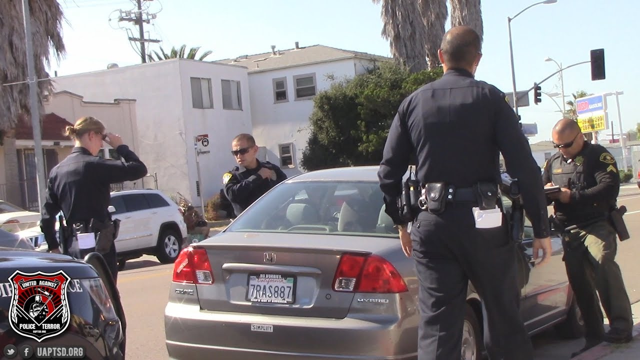 Copwatch | Gang Unit Traffic Stop | Killer Cop Gallegos Called Out ...