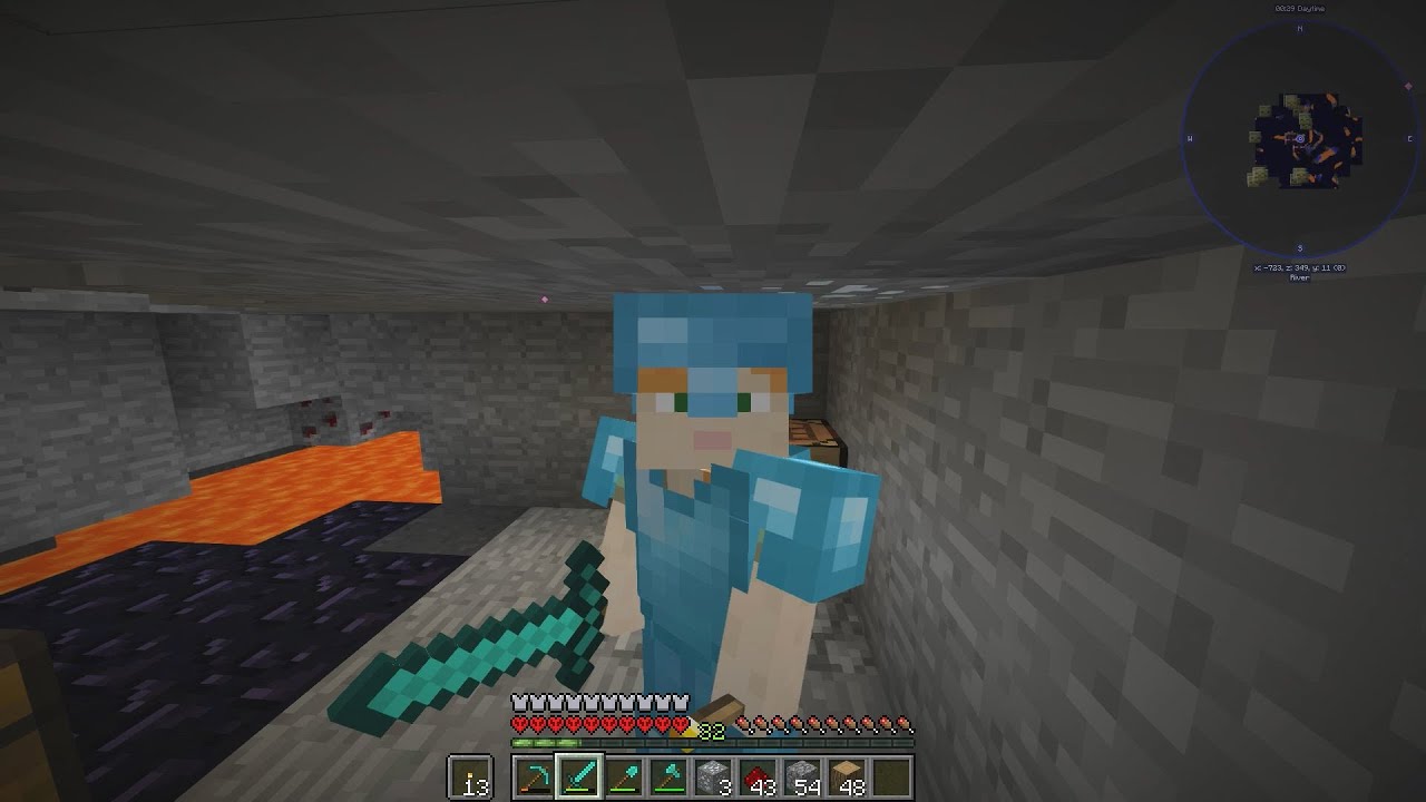 I Got Platinum Armour in Hardcore Minecraft - YouTube